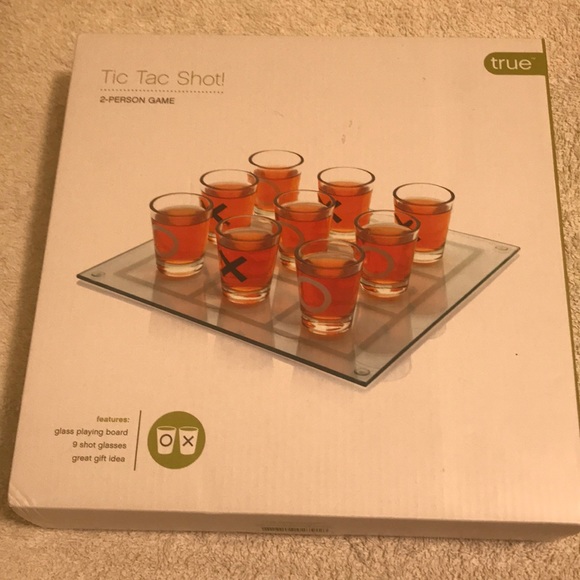 Other | True Brand Tic Tac Shot Drinking Board Game Never Used | Poshmark